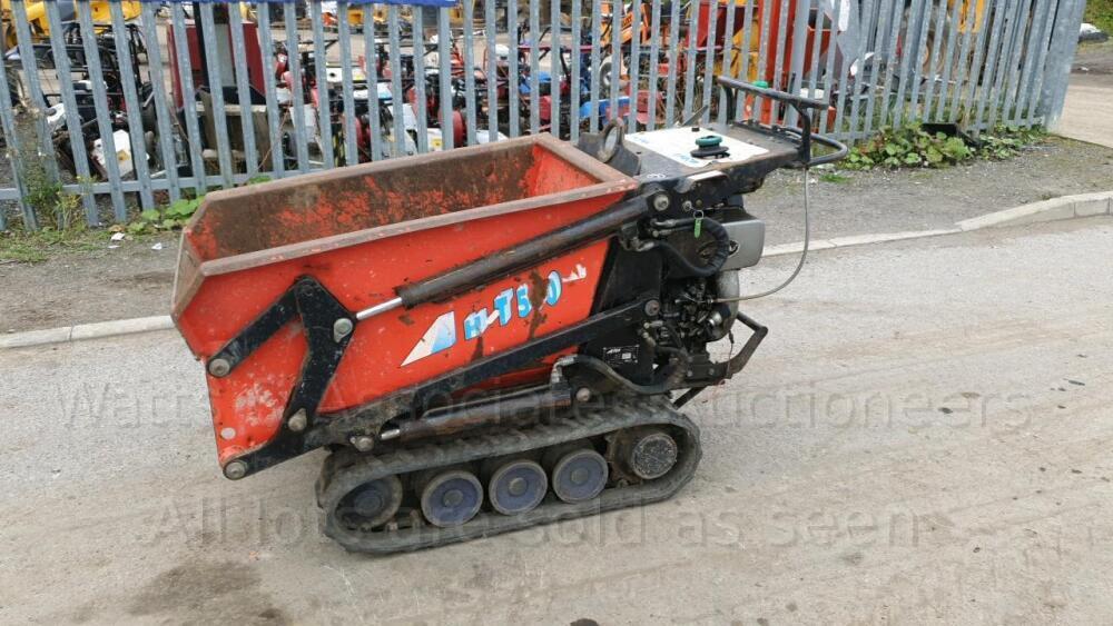 2005 TCP HT500 0.75t diesel tracked mini dumper (KUBOTA QC engine ...