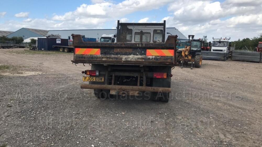 2005 IVECO HGV tipper (FJ05 EOW) (V5 & other paperwork in office) | Day ...