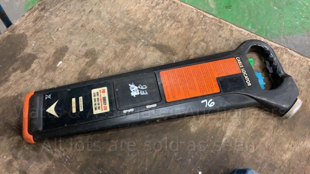 CAT MK2 cable locator | Day 2 Carlton Timed Sale *Ending from 9.00am on ...
