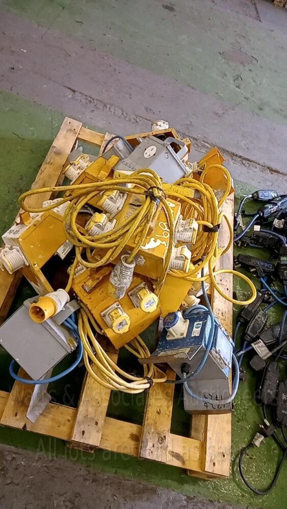 Pallet of 110v junction boxes | Day 2 Carlton Timed Sale *Ending from 9 ...