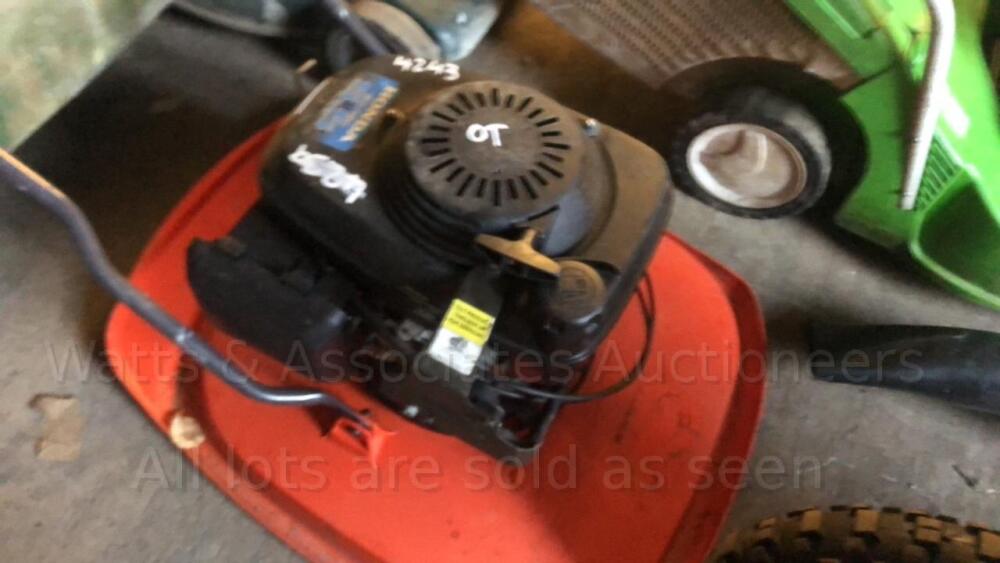 HONDA FLYMO GVS160 4-stroke petrol mower | Day 3 Carlton Timed Sale ...