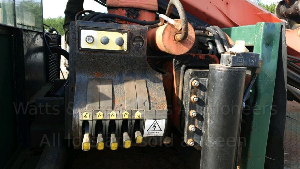 BOMBARDIER Muskeg Carrier tracked tool carrier with PALFINGER PK750 ...