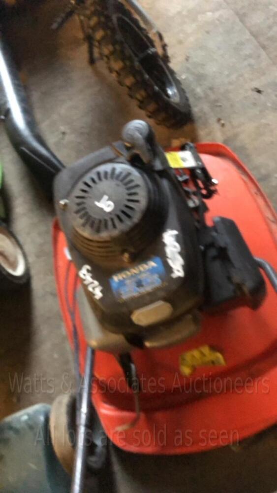 HONDA FLYMO GVS160 4-stroke petrol mower | Day 3 Carlton Timed Sale ...