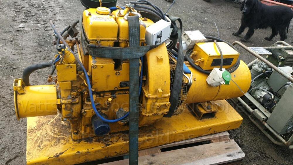 LISTER 2 cylinder diesel generator | Day 1 Carlton LIVE SALE (internet ...