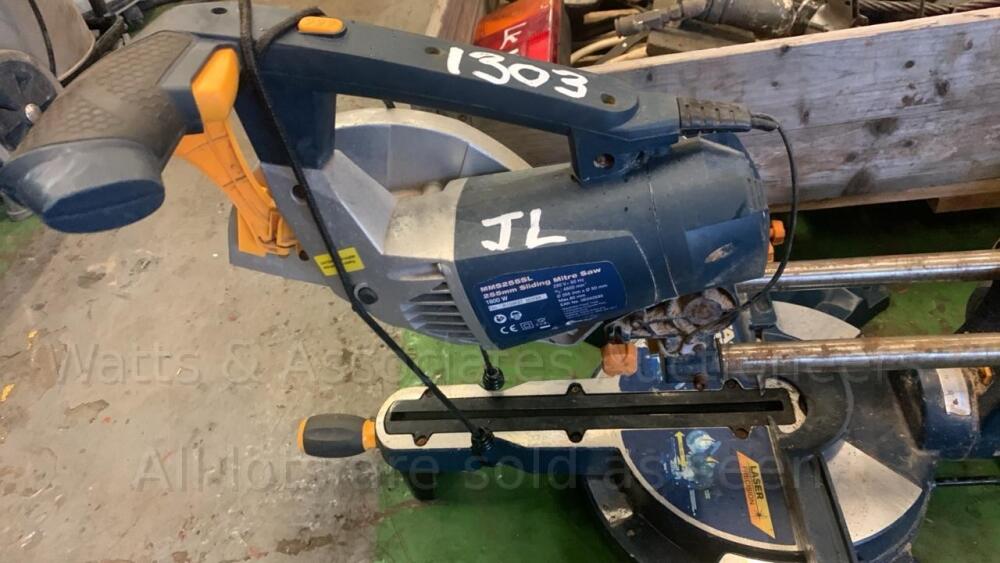 MACALLISTER sliding mitre saw | Day 2 Carlton Timed Sale (Main building ...
