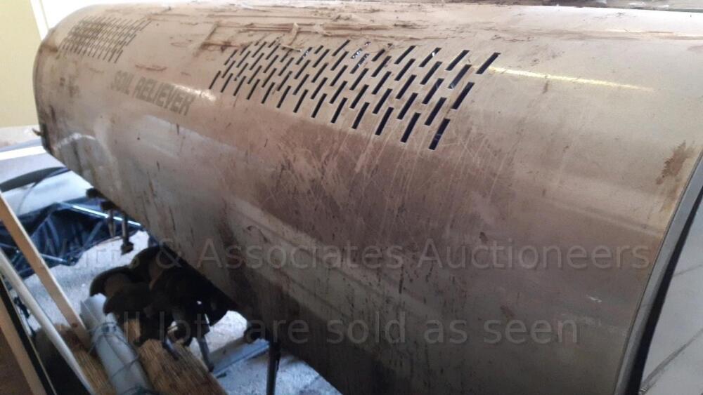 SOIL RELIEVER SR-75HD deep tine aerator c/w all accessories including ...