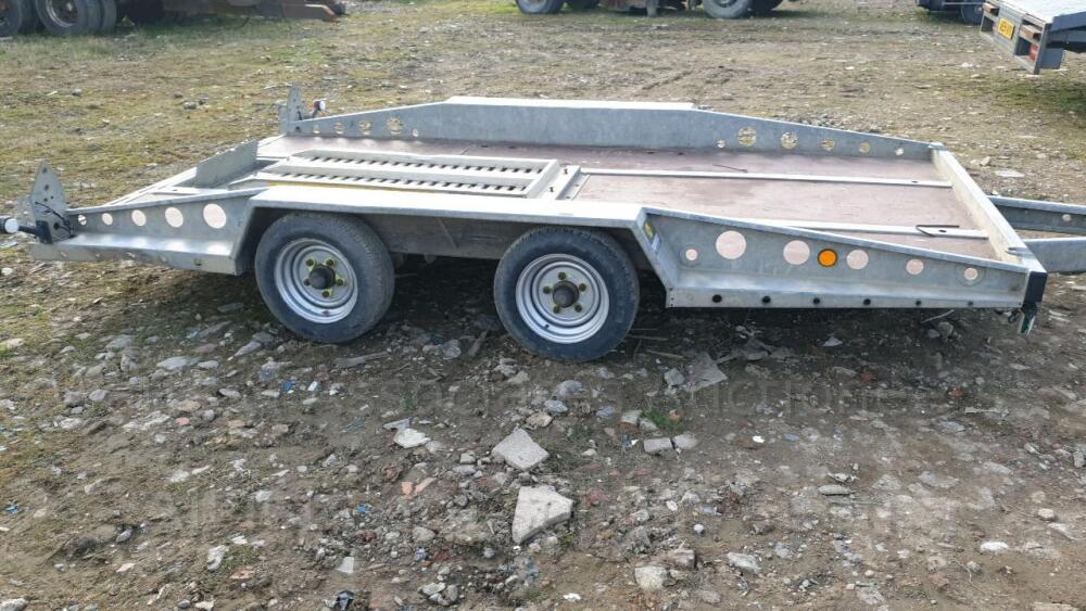 PRG TRAILERS 2AB 3.5t twin axle vehicle transporter trailer with ramps ...