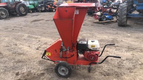 CAMON C150 petrol Honda GX390 chipper shredder | Day 1 Carlton LIVE ...