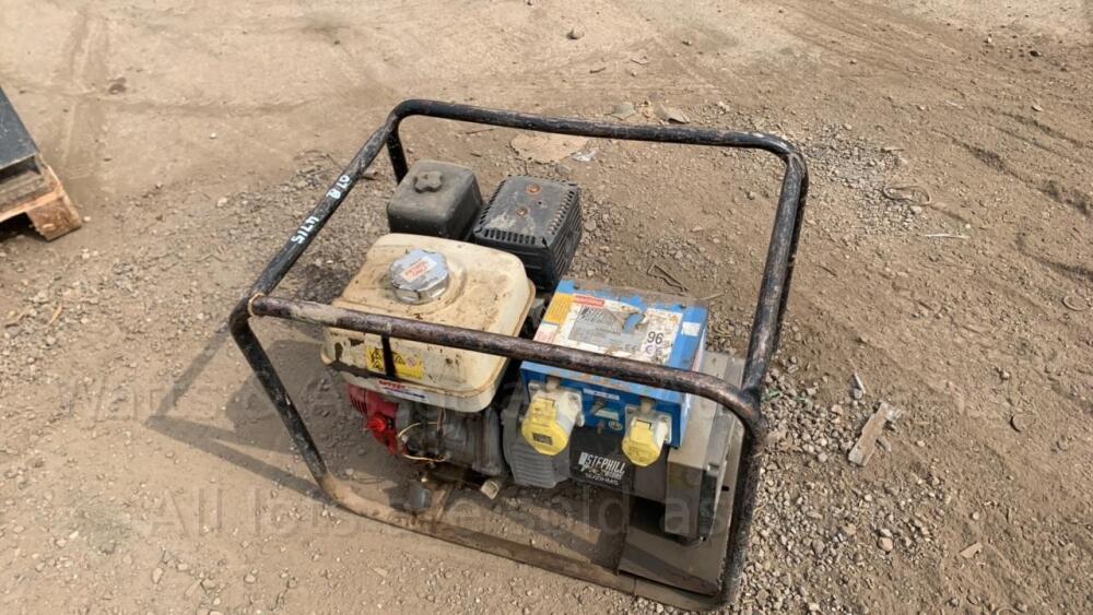 STEPHILL 5kva dual voltage generator | Day 3 Carlton Timed Sale ...