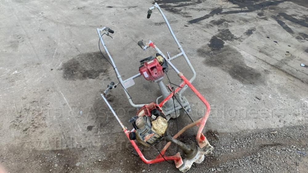 2 x petrol driven beam screed units | Day 3 Carlton Timed Sale ...
