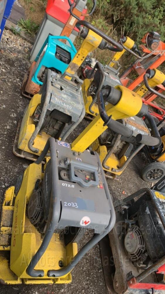 WACKER DPU2540 diesel driven f/r compaction plate | Day 3 Carlton Timed ...