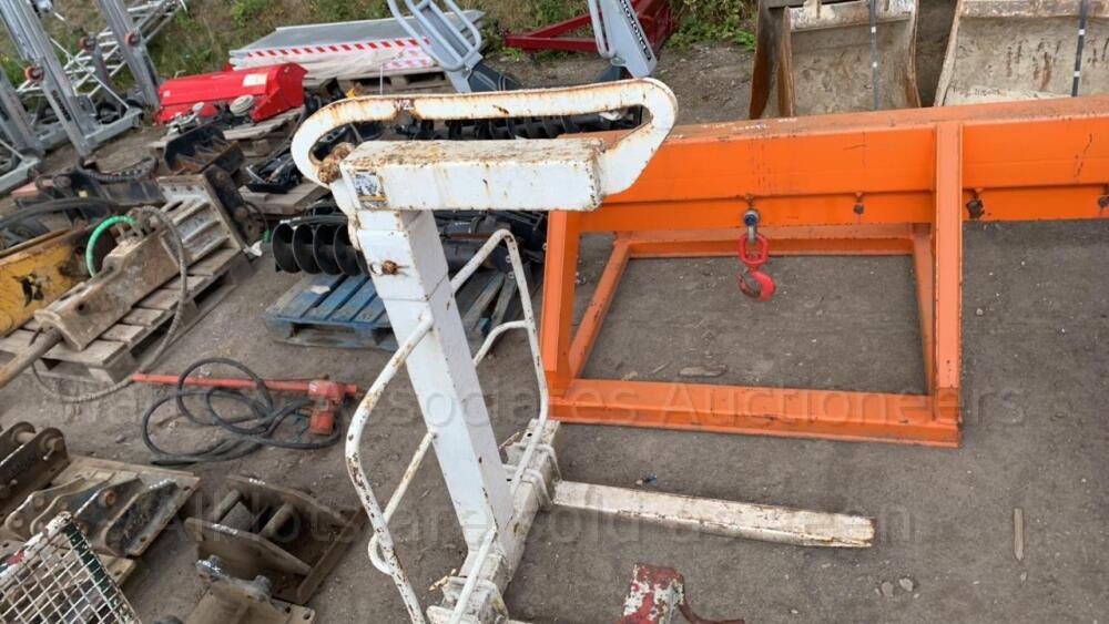 Crane forklift attachment | Day 3 Carlton Timed Sale (Attachments ...