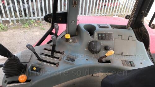 McCORMICK MC100 4wd tractor c/w LIFTMASTER joystick control quick fit ...
