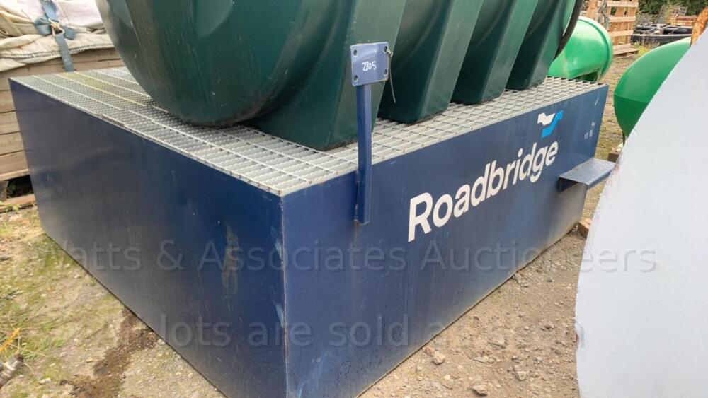 CARBERY 2348ltr bunded plastic fuel tank c/w pump, delivery hose ...