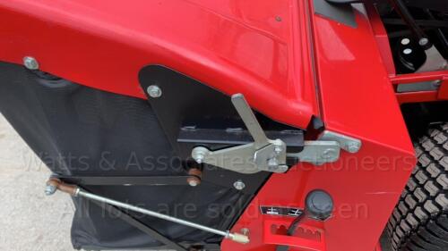 2014 COUNTAX A230D diesel lawn tractor c/w rear grass collection unit S ...