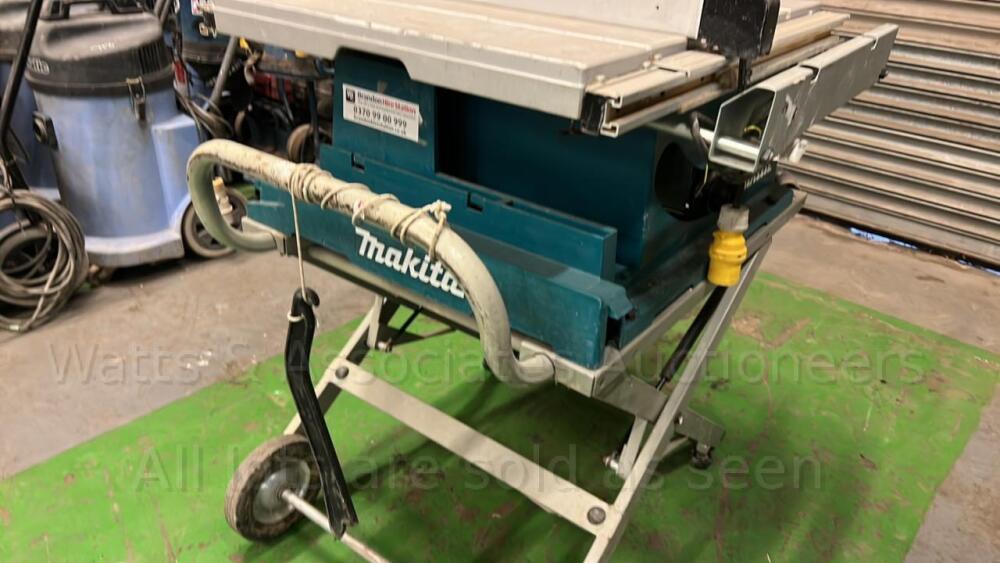 MAKITA 2704 110v table saw | Day 2 Carlton Timed Sale (Main building ...