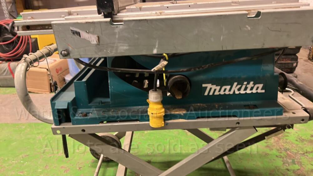 MAKITA 2704 110v table saw | Day 2 Carlton Timed Sale (Main building ...