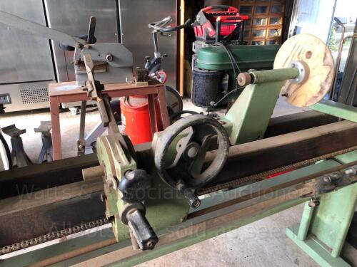 ARBOR T124 240v Profile gap bed laith with variable 4 speed & 124cm bed ...