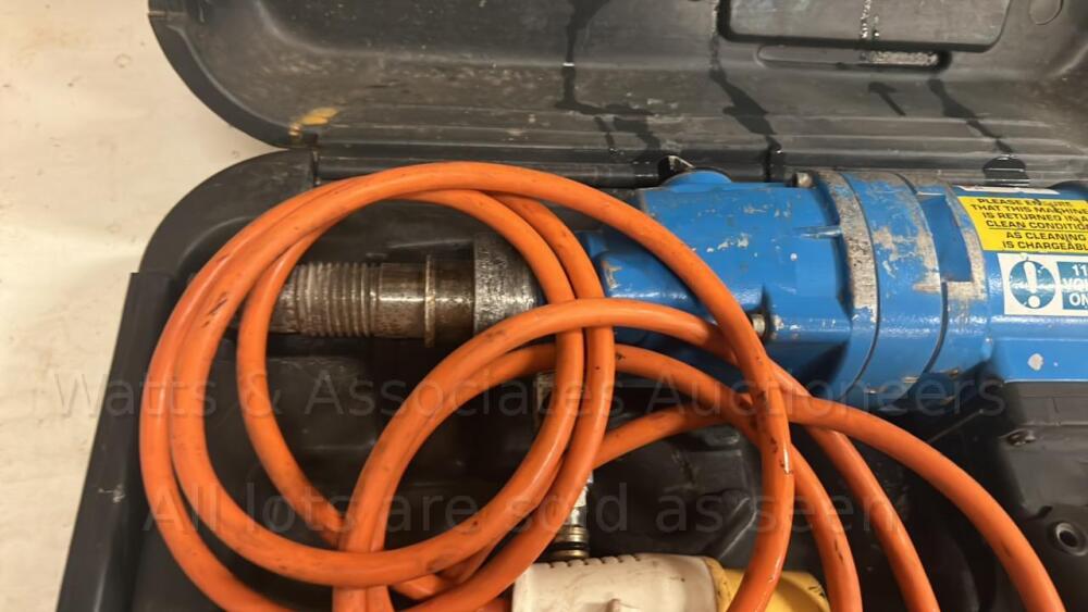 TYROLIT 110v core drill c/w case | Day 2 Carlton Timed Sale (Main ...