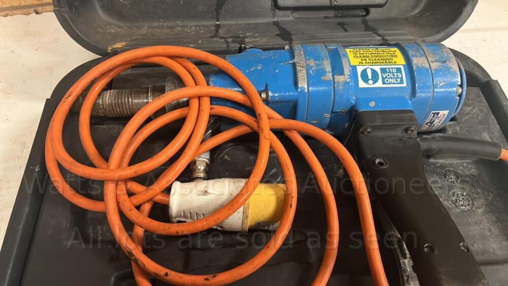 TYROLIT 110v core drill c/w case | Day 2 Carlton Timed Sale (Main ...