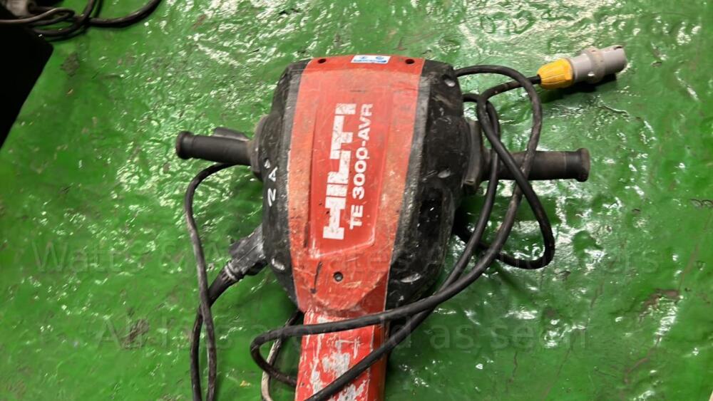 HILTI TE3000 110v breaker | Day 2 Carlton Timed Sale (Main building ...