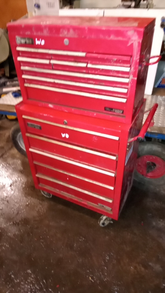 2 x CLARKE tool boxes (red) | SMALL TOOLS - WEDNESDAY 27TH JANUARY ...