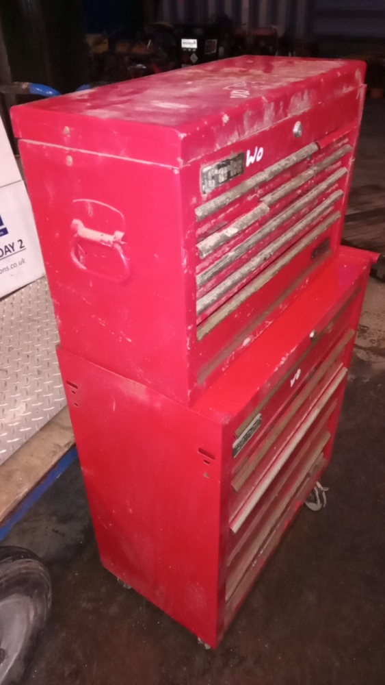 2 x CLARKE tool boxes (red) | SMALL TOOLS - WEDNESDAY 27TH JANUARY ...