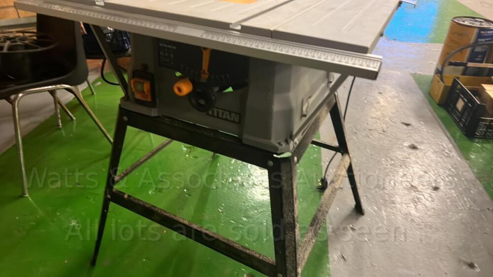TITAN TTB674TAS 240v table saw | Day 2 Carlton Timed Sale (Main ...