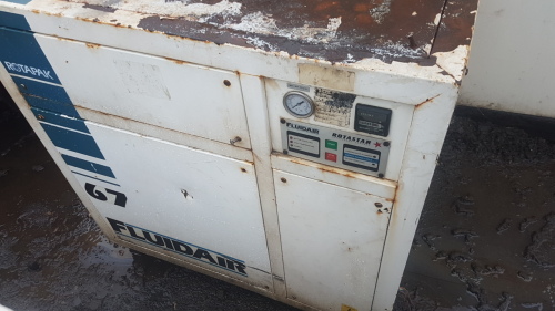 ROTAPAK 67 FLUIDAIR 3-phase compressor | Day 1 Carlton LIVE SALE ...