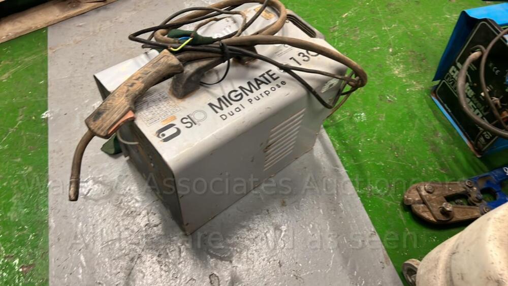 SIP MIGMATE 130 240v dual purpose welder | Day 2 Carlton Timed Sale ...
