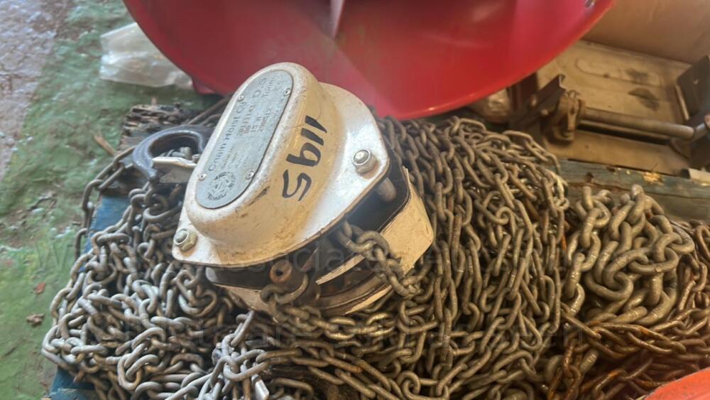 HACKETT 0.5t chain block | Day 2 Carlton Timed Sale (Main building ...