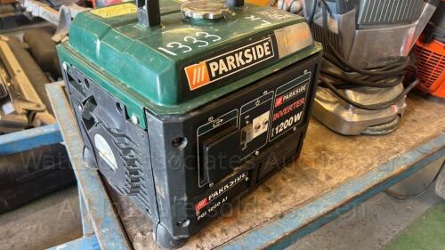 PARKSIDE small petrol generator suitcase | Day 2 Carlton Timed Sale ...