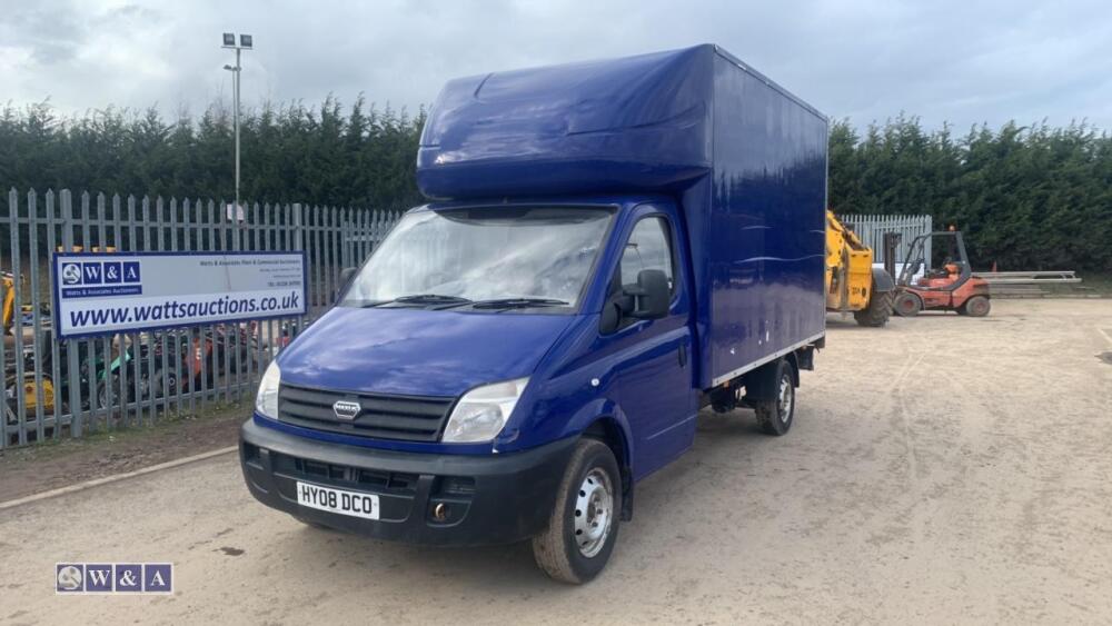 2008 LDV MAXUS 3.5t lwb 5-speed manual diesel luton van c/w electric ...