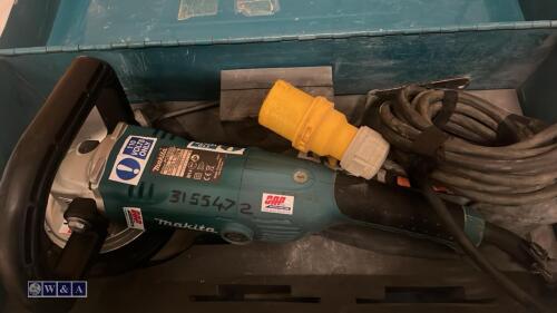 MAKITA PC5000C 110v concrete grinder c/w case | Day 2 Carlton Timed ...