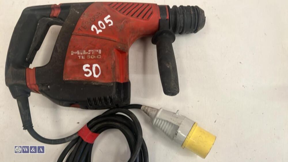 HILTI TE30-C 110v SDS drill | Day 2 Carlton Timed Sale (Main building ...