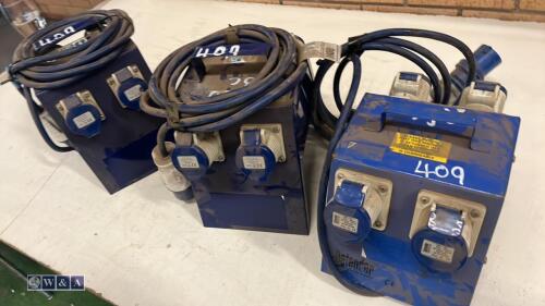3 x 240v junction boxes | Day 2 Carlton Timed Sale (Main building ...