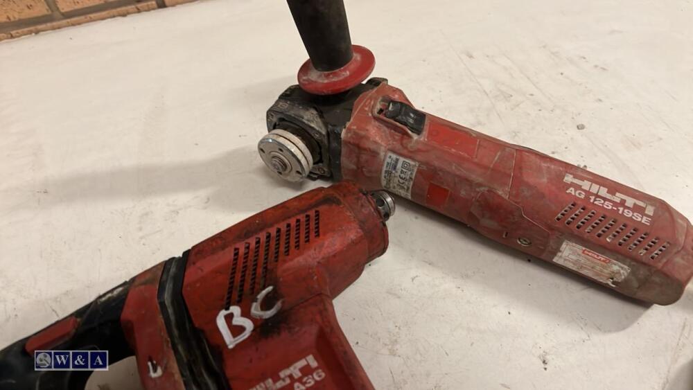 1 x MAKITA cordless breaker & 1 x HILTI 110v angle grinder | Day 2 ...