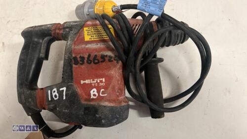 HILTI TE30 110v breaker | Day 2 Carlton Timed Sale (Main building ...