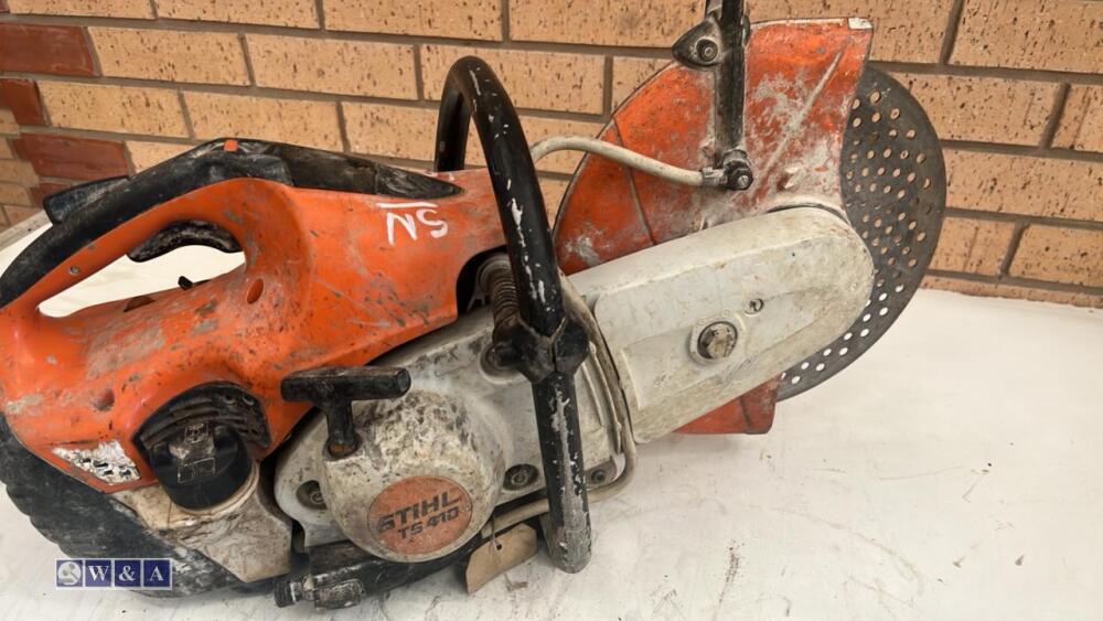 STIHL TS410 petrol stone saw | Day 2 Carlton Timed Sale (Main building ...
