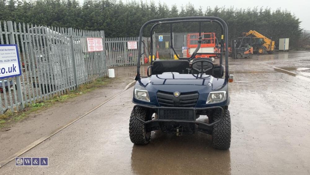 2014 CUSHMAN 1600XD 4wd diesel utility vehicle (s/n FY2100077) c/w ...