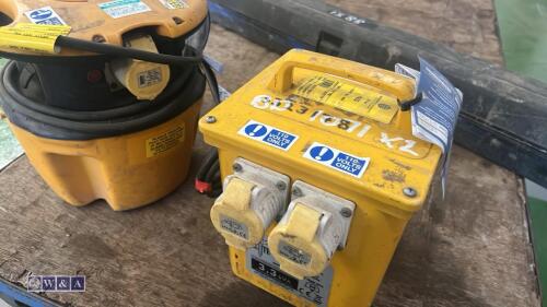 3kva transformer & POWER POD 110v transformer | Day 2 Carlton Timed ...