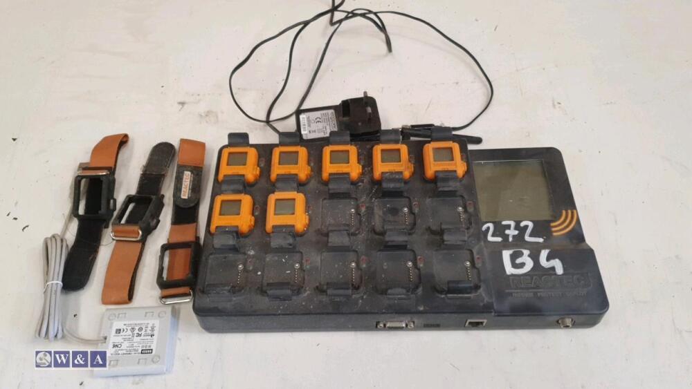 REACTEC HAVWEAR workplace risk vibration monitor watches c/w docking ...