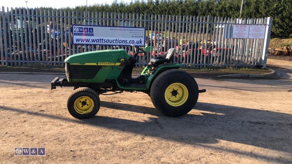2004 JOHN DEERE 4115 HST 4wd hydrostatic compact tractor (s/n D421302 ...