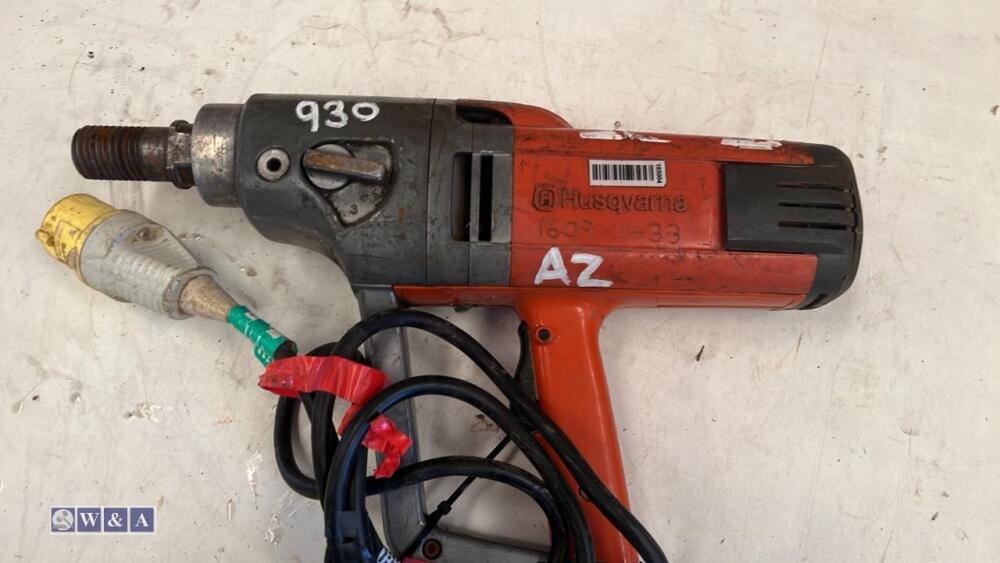 HUSQVARNA 110v core drill | Day 2 Carlton Timed Sale (Main building ...
