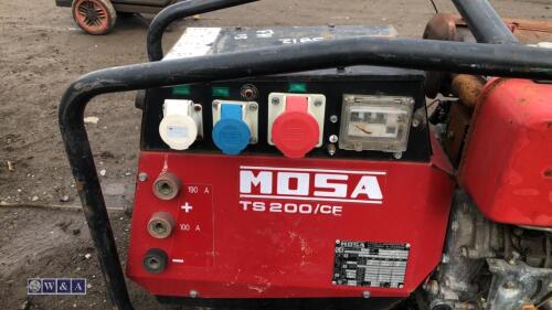 MOSA TS200/CE diesel welder generator | Day 1 Carlton LIVE SALE ...