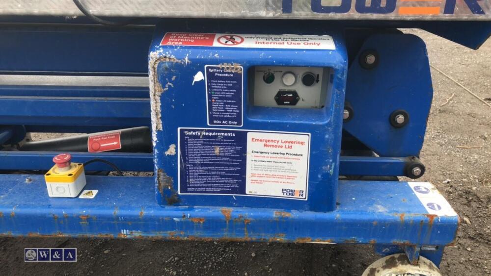 POWER TOWER battery powered man-lift | Day 1 Carlton LIVE SALE ...