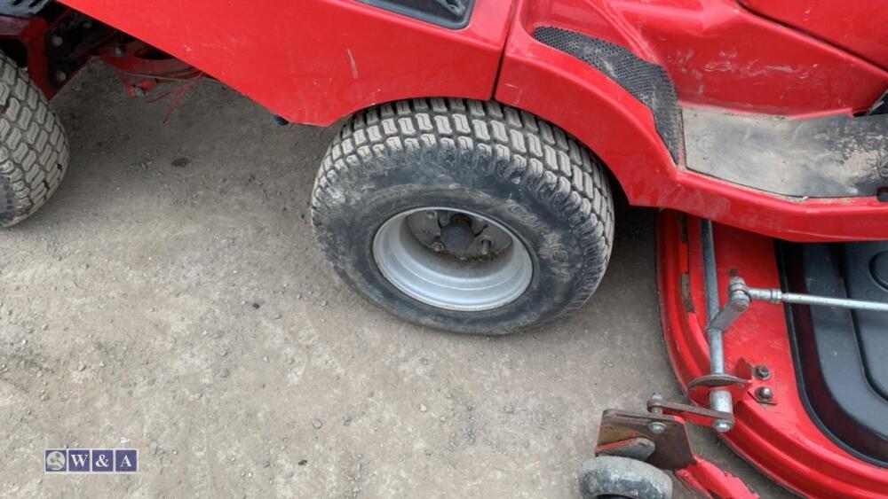 2011 COUNTAX X25 52'' 4wd petrol out front ride on mower c/w electric ...