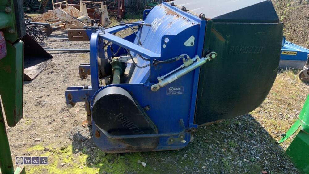 2004 RYETEC 1800 flail collector (s/n 21791) c/w hydraulic tip | Day 1 ...