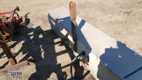 3-point linkage metal transport box with internal hooks (no floor ...