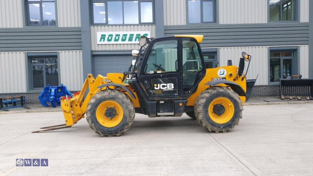 2018 JCB 531-70 7m telescopic handler S/n:JCB5AA7GVJ2573167 (REG: MF18 ...